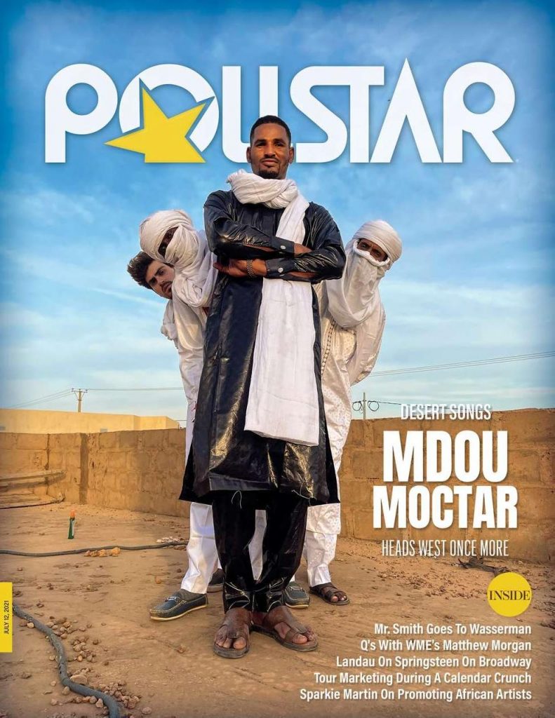 MDOU MOCTAR Heads West Once More – Pollstar Store