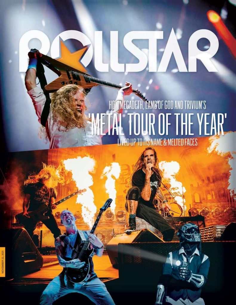 Megadeth, Lamb Of God & Trivium’s “Metal Tour Of The Year” – Pollstar Store