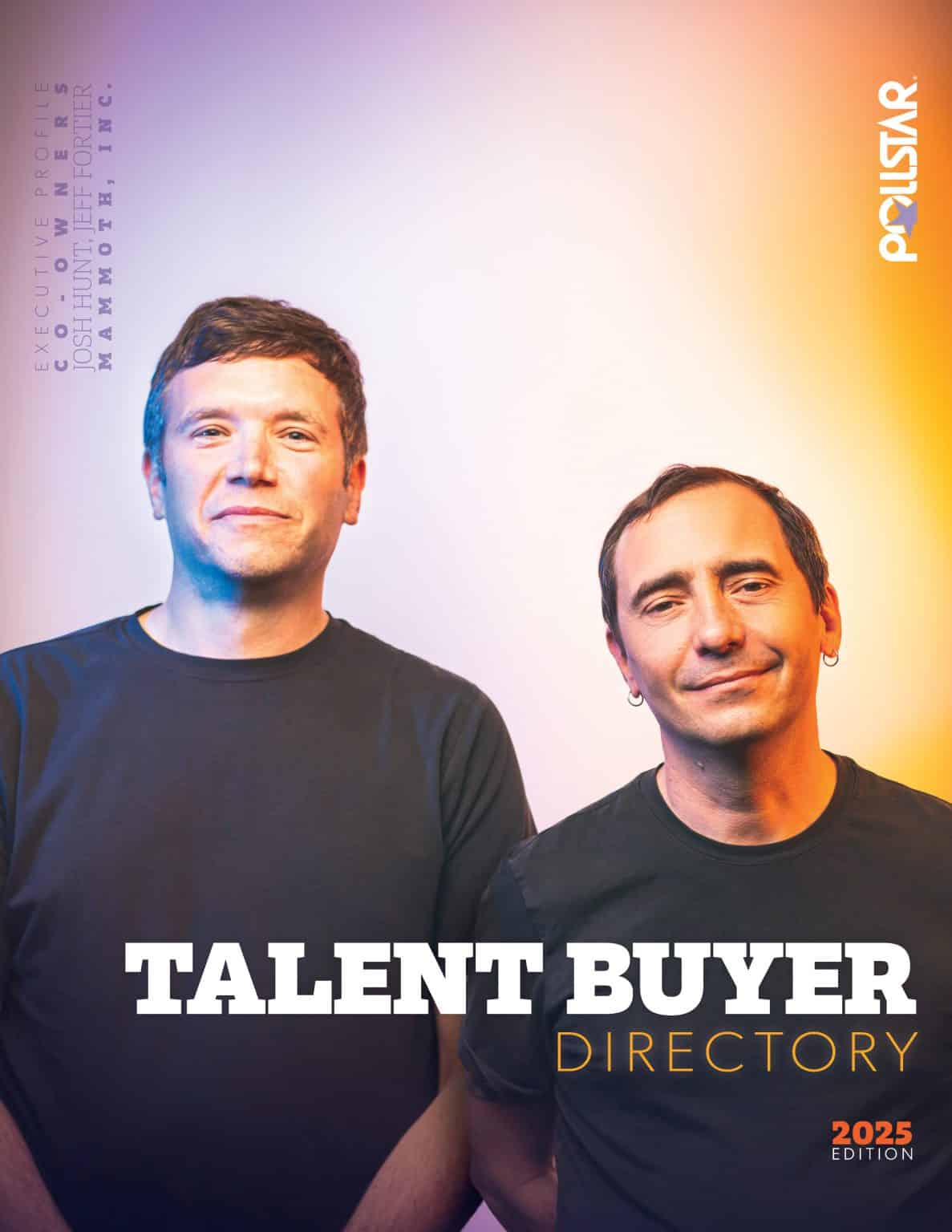 Talent Buyer Directory 2025 (Digital Only) – Pollstar Store